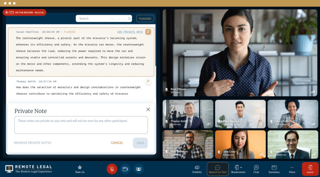 Live Capture | Remote Legal